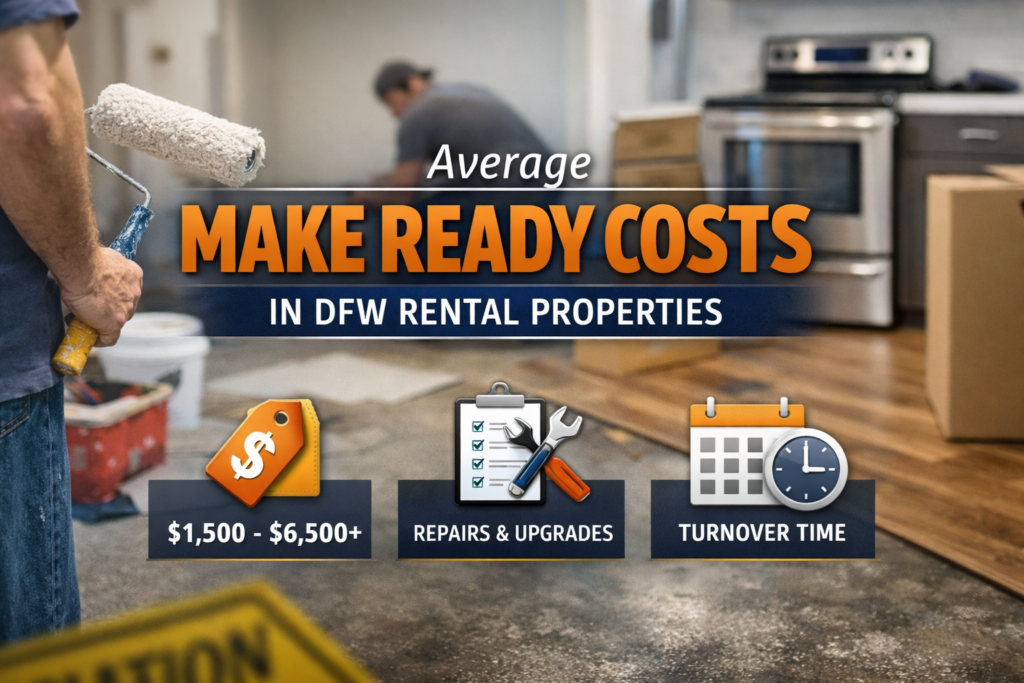 Average Make Ready Costs in DFW Rental Properties - Make Ready Residential